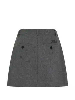 Karl Lagerfeld Pleated Mini Skort