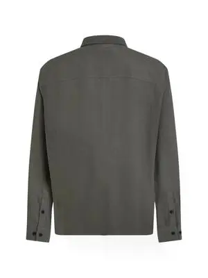 Karl Lagerfeld Logo-patch Flannel Shirt