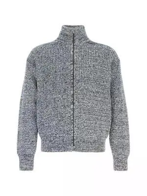 FERRAGAMO Zip Cardigan - Blue
