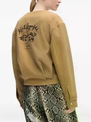 Karl Lagerfeld Après Ski Club Bomber Jacket