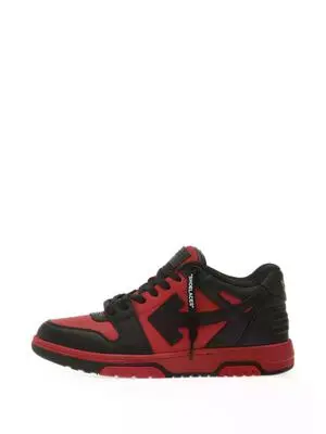 Off-White Out Of Office' Leather Sneakers - Black