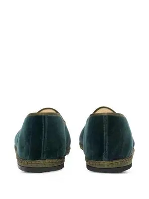 SCAROSSO William Iv Velvet Slippers