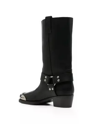 Paris Texas Roxy Metal-toe Boots