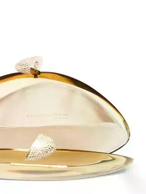 Benedetta Bruzziches Ariel Crystal Embellished Clutch Bag