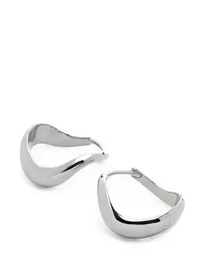 Monica Vinader Swirl Hoop Earrings