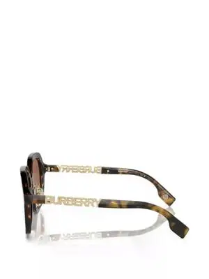 Burberry Logo-plaque Square-frame Sunglasses