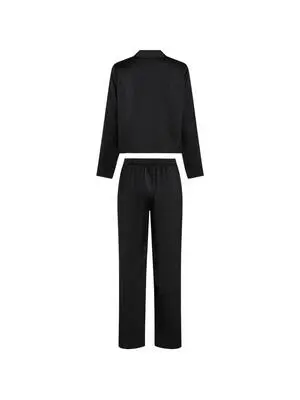 Karl Lagerfeld Autograph Rhinestone Pajama Set