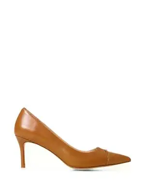 TWINSET Leather Court Shoes With Logo