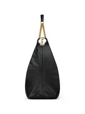 Saint Laurent Hortense Bag In Shiny Leather