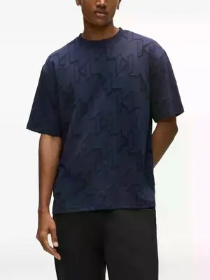 Karl Lagerfeld All-over Monogram T-shirt