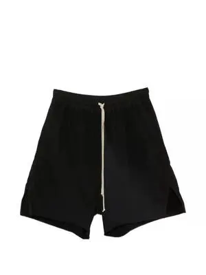 Rick Owens Boxers Zip-detail Shorts - Black