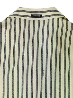 Versace Printed Silk Twill Shirt