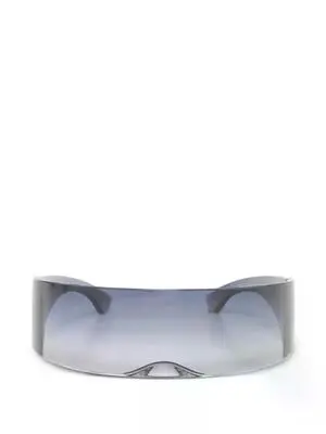 MAISON MARGIELA Wraparound Shield Sunglasses - Grey
