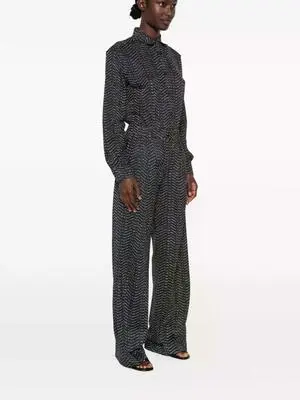 Missoni Zigzag-knit Palazzo Pants