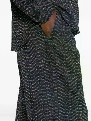 Missoni Zigzag-knit Palazzo Pants