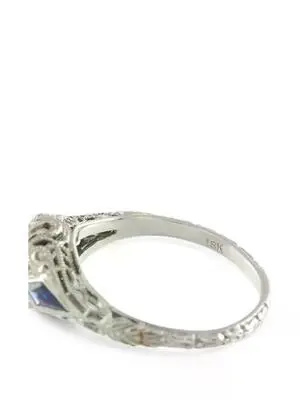 LB EXCLUSIVE Diamond And Sapphire Ring