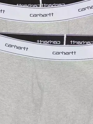 Carhartt Work In Progress Logo-waistband Boxers - Grey