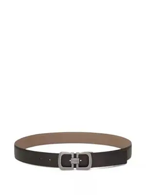 FERRAGAMO Gancini Buckle Belt - Black