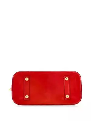 LOUIS VUITTON Alma Handbag Monogram Vernis Pm Satchel