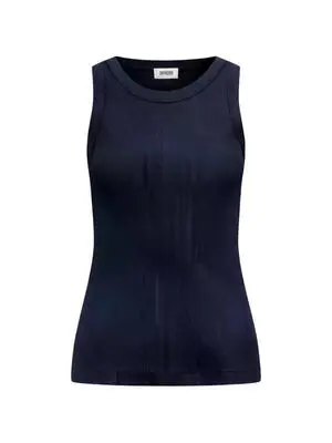 DRYKORN Olina Ribbed-knit Tank Top - Blue