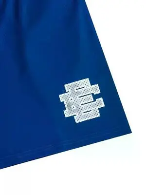 ERIC EMANUEL Ee Basic Metallic Logo Shorts - Blue