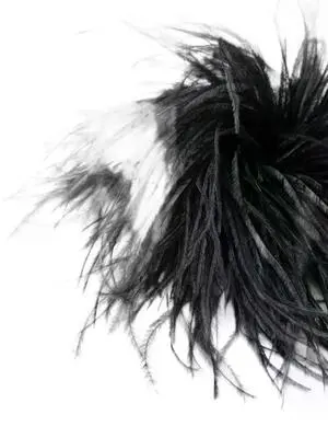 GIANLUCA CAPANNOLO Feather-embellished Brooch