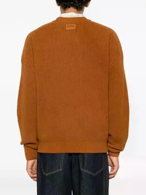 MARANT Ribbed-knit Crew-neck Sweater