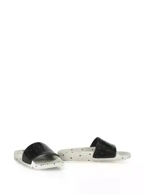 Red Valentino Point D'esprit Open-toe Sliders