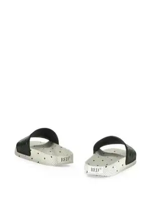 Red Valentino Point D'esprit Open-toe Sliders