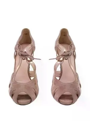 STUART WEITZMAN Strappy Stiletto Sandals