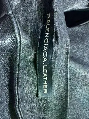 Balenciaga Skinny-leg Leather Trousers