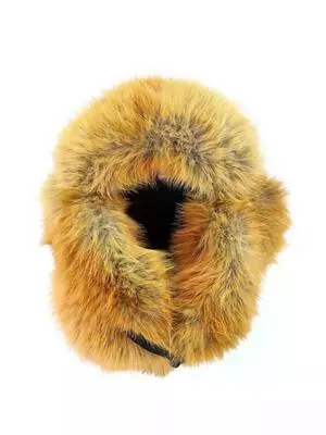 UNCOMMON Faux-fur Trapper Hat - Orange