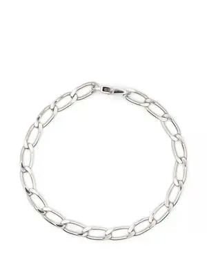 Tom Wood Sterling Polished Curb Chain Bracelet - Silver