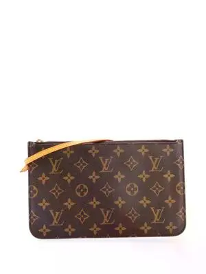 LOUIS VUITTON Monogram Canvas Pochette - Brown