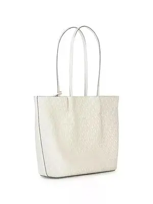 Michael Kors Logo-print Leather Tote Bag