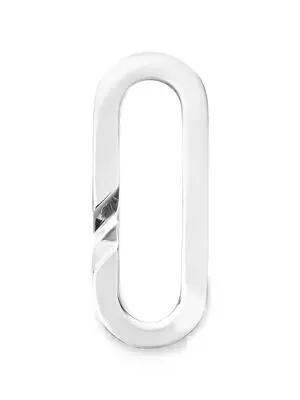 BIZZOTTO GIOIELLI 18k White Gold Open-link Paperclip Pendant
