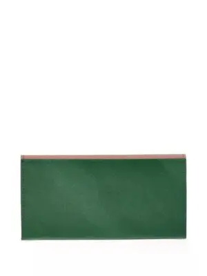 GIANNI CUCCUINI Saffiano-leather Foldover Wallet