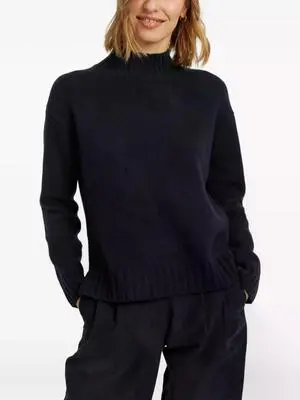 Chinti & Parker Funnel-neck Cashmere Sweater