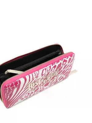 Just Cavalli Animal-print Continental Wallet