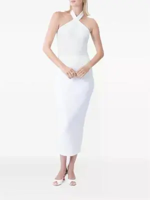 Balmain Jacquard-knit Pencil Skirt