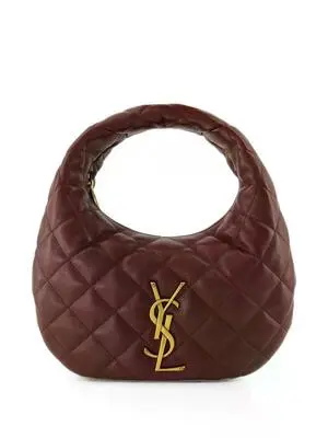 Saint Laurent Icarino Bag In Quilted Nappa - Red