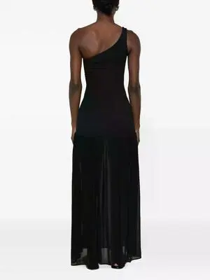 Hunza G Sandy One-shoulder Maxi Dress