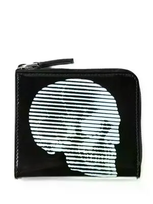 Alexander McQueen Zip-around Leather Wallet - Black