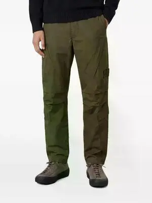Stone Island 3100022 Logo-patch Cargo Pants - Green
