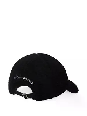 Karl Lagerfeld Ikonik Shearling Cap