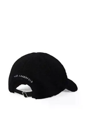 Karl Lagerfeld Ikon Shearling Cap