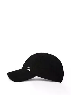 Karl Lagerfeld Ikon Shearling Cap