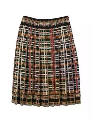 Bottega Veneta Pleated Skirt - Black