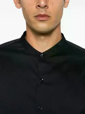 Giorgio Armani Mandarin-collar Long-sleeve Shirt