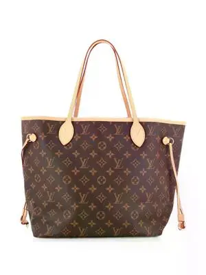 LOUIS VUITTON Monogram Canvas Tote Bag - Brown